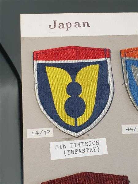Japan Patch Badge Ärmelabzeichen Uniform Division Infanterie Headquar ...